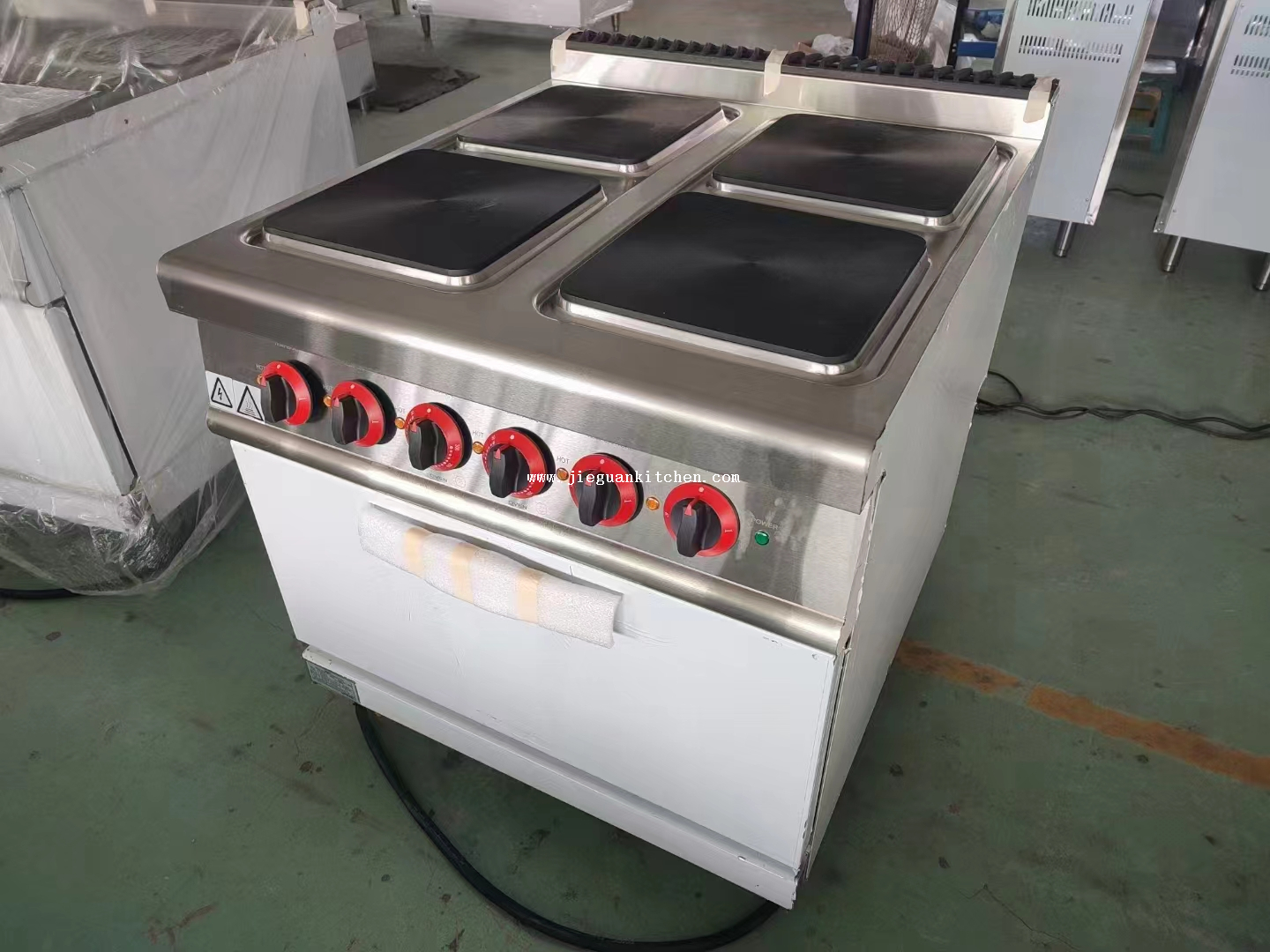 Electric cooking range with 4 hotplate and oven from China manufacturer ...