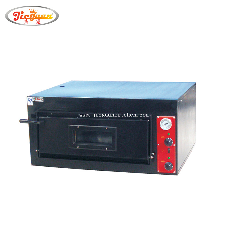 Single layer electric pizza oven
